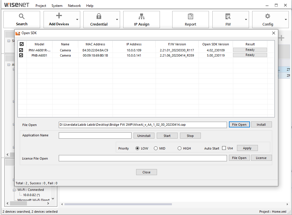 How do I update the firmware on the PNO-A9081R, PNV-A9081R, PND-A9081RV ...