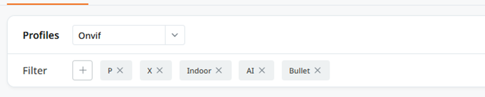 DesignPro: How to Use the Filter in the Profile – Hanwha Vision Support ...