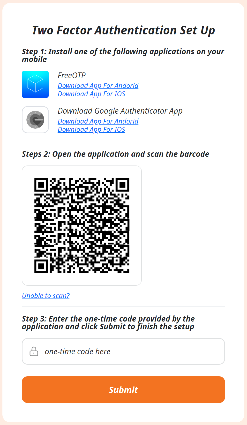 OnCloud: How do I turn on and set up two-factor authentication? – Hanwha Vision Support Portal