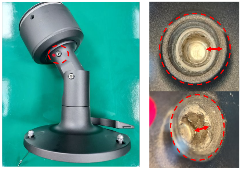 Network Cameras: How do I prevent camera damage when tightening screws ...