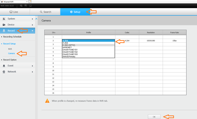 XNF Series Panorama De-warp profile for NVR usage – Hanwha Vision ...