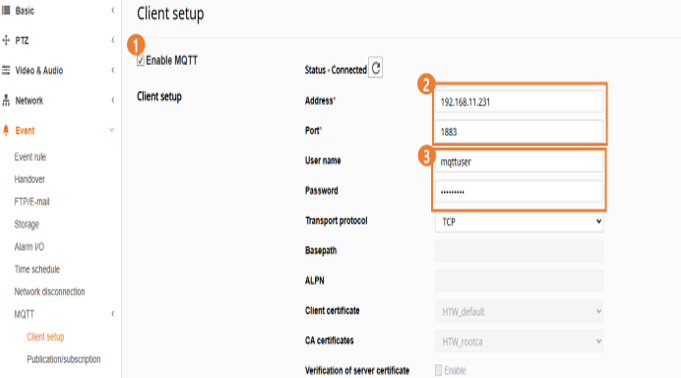 How to integrate a camera with Genetec Industrial IoT plugin using MQTT ...