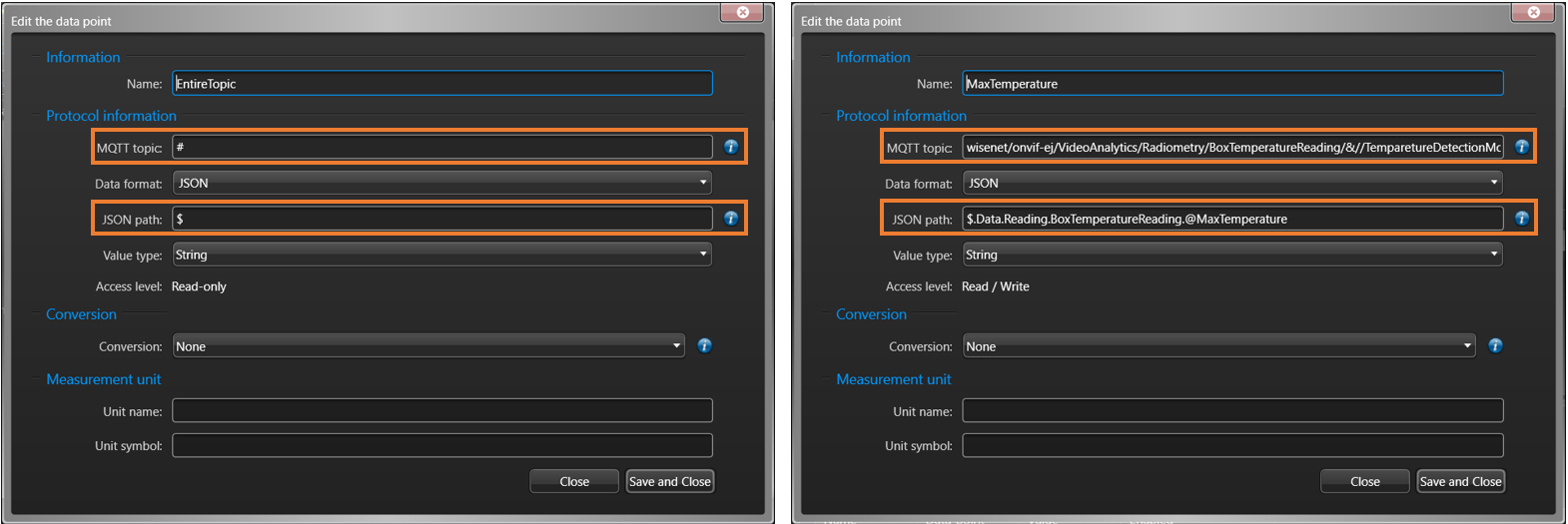 How to integrate a camera with Genetec Industrial IoT plugin using MQTT ...