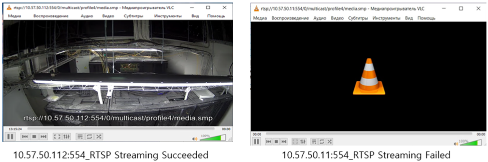 RTSP Streaming Failure with Multicast Setup – Hanwha Vision Support Portal
