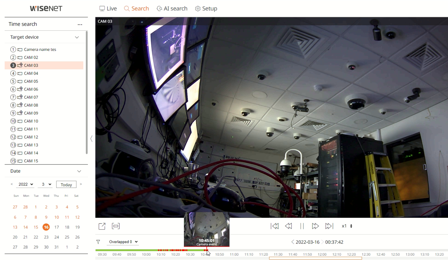 How to set up Motion Detection recording on NVRs – Hanwha Vision ...
