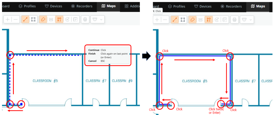 DesignPro: How to Design the Blocker (Polyline, Polygon) on the Map ...