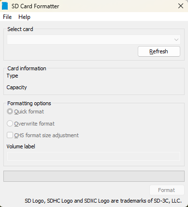 SD Card Formatting – Hanwha Vision Support Portal
