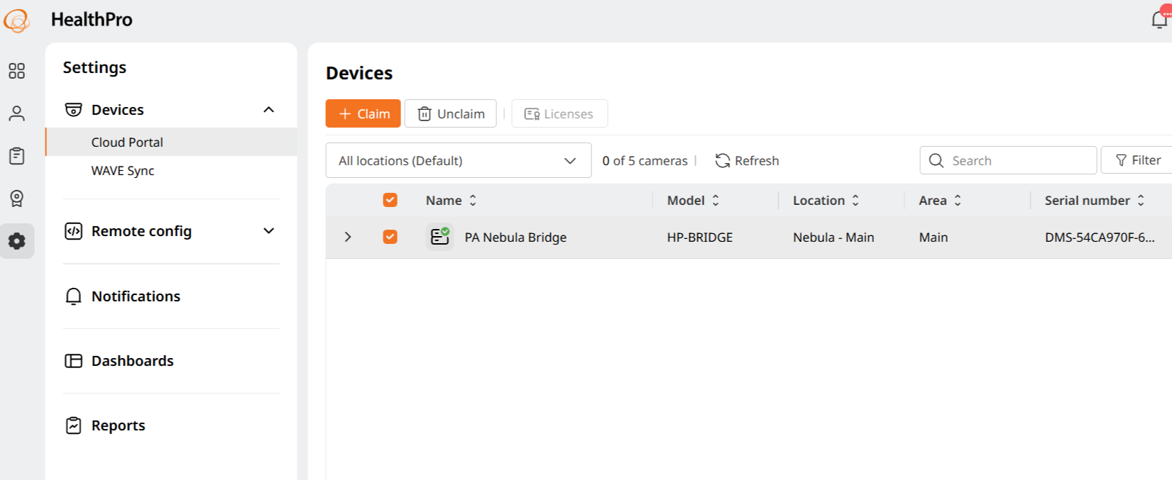 HealthPro - Settings: How to Remove Devices and Locations – Hanwha ...